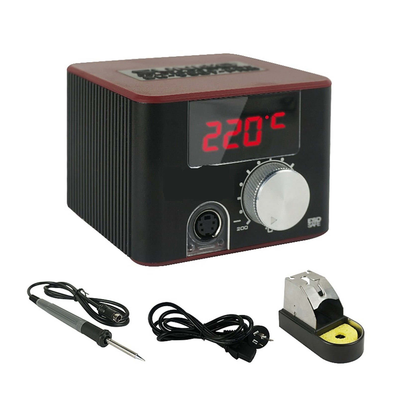950T Pro Portable T12 Soldering Station 75W Anti Static Constant ...