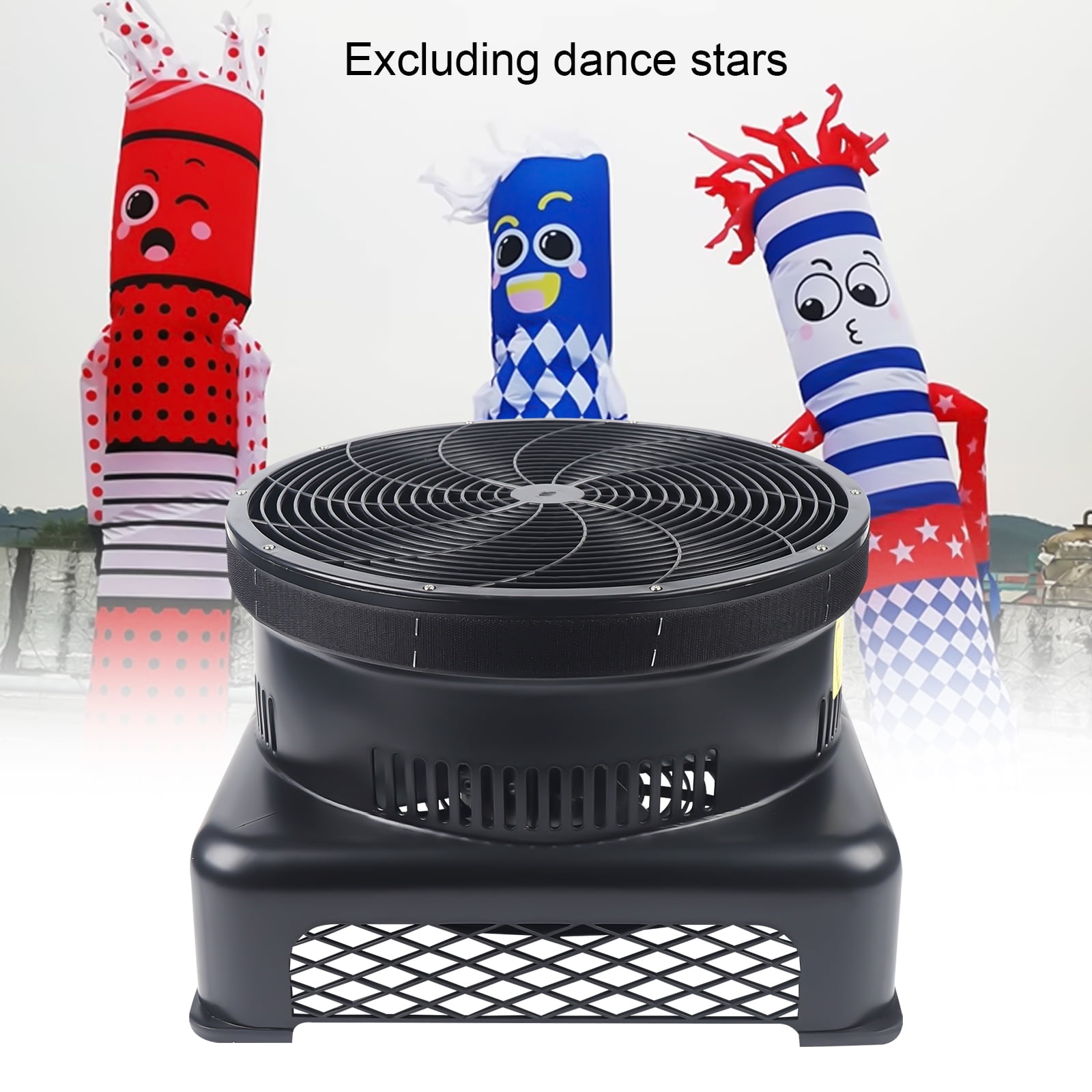 950W Corded Electric PP Black Inflatable Air Blower Fan Wind Dancer ...