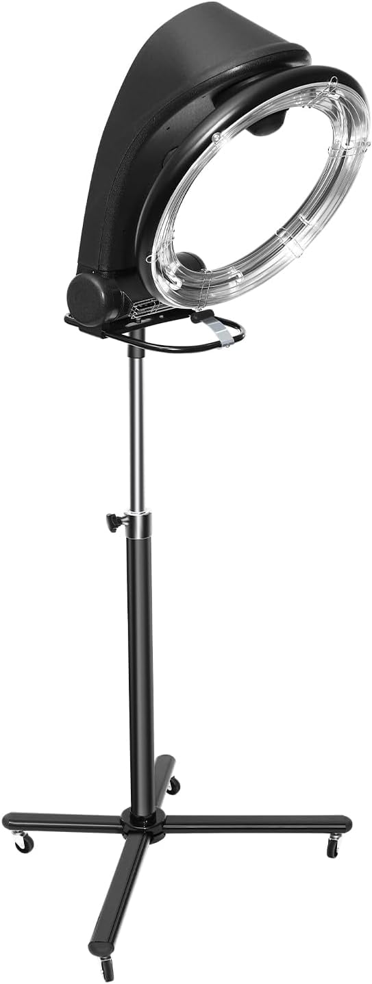 950W Orbiting Infrared Hair Dryer, 3 in 1 Freestanding Roller Ball Hair ...