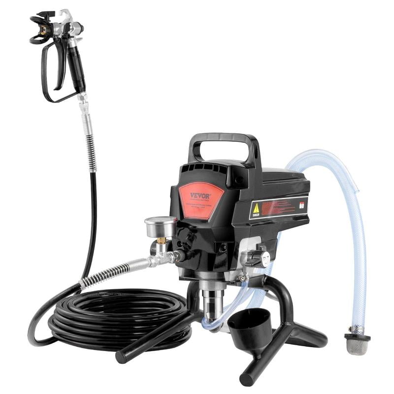 950W Stand Airless Paint Sprayer, 3000PSI High Efficiency Electric ...