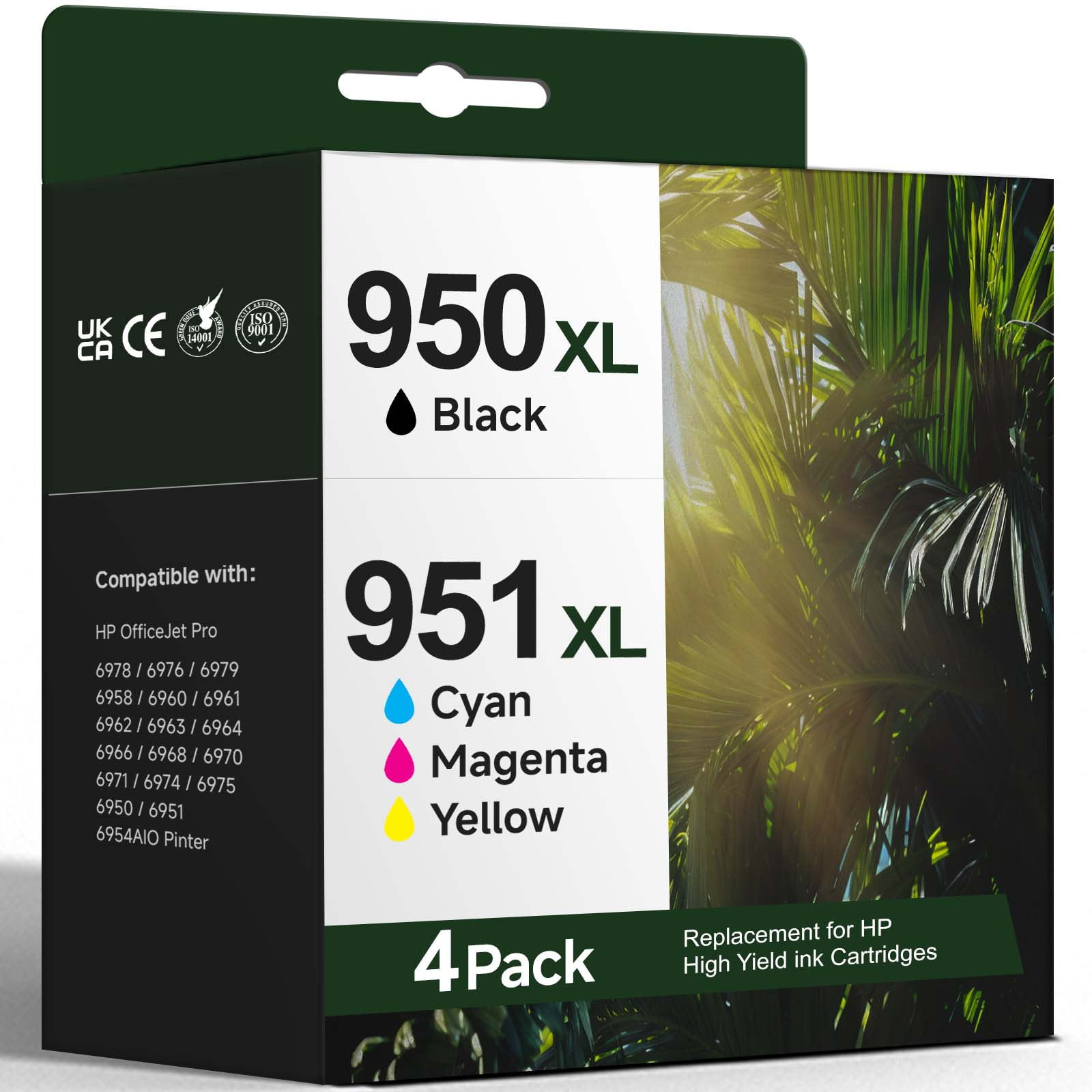 950XL 951XL Ink Cartridge for HP 950 and 951 ink cartridges Combo Pack ...