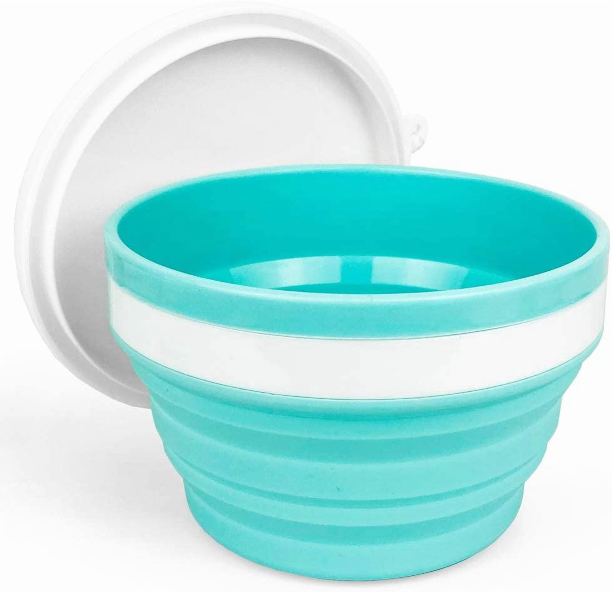 950ml Collapsible Bowls-Silicone Food Storage Containers-Prep/Storage ...