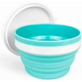 950ml Collapsible Bowls-Silicone Food Storage Containers-Prep/Storage ...