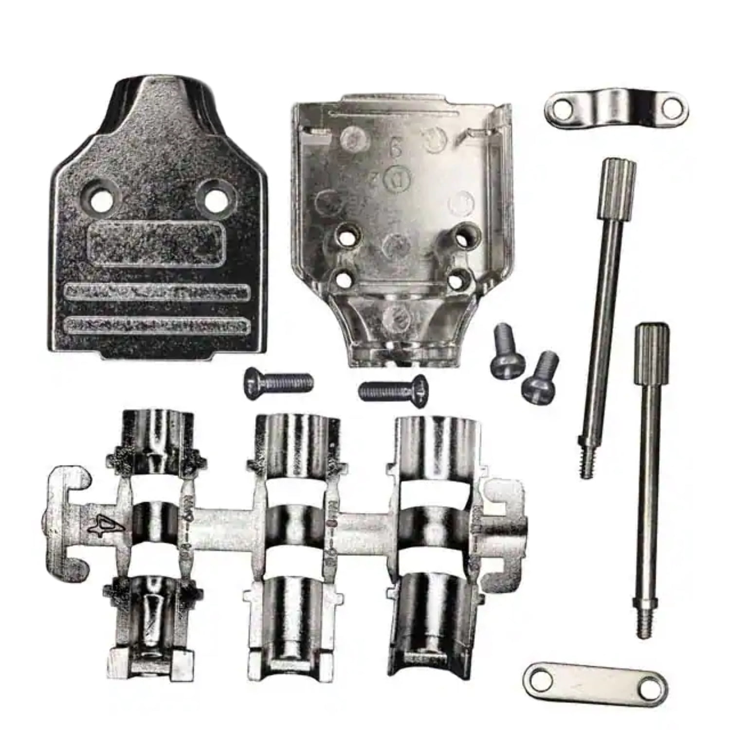 952-009-030R121 Connector Backshell 9 Position 180Deg Shielded :RoHS ...