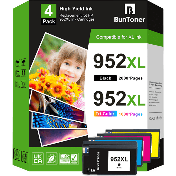 Hp 952 Ink Cartridges Combo Pack