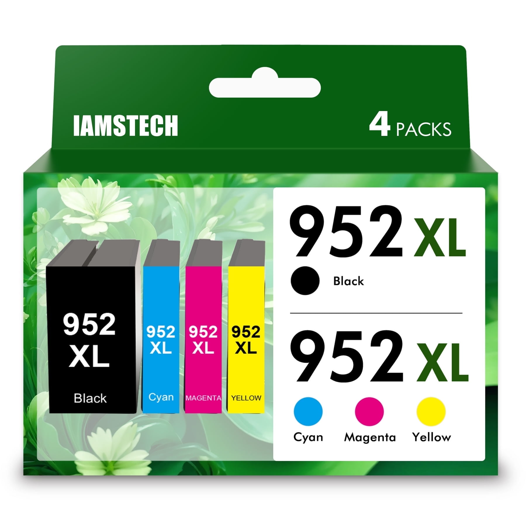 952XL Ink Cartridge Compatible for HP 952 XL Ink Cartridges Use with ...