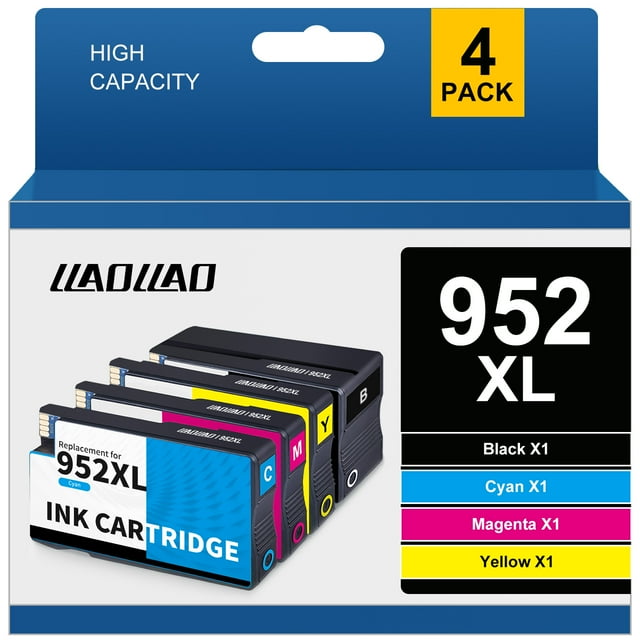 952XL Ink Cartridge for HP 952 Ink for HP Officejet Pro 8710 7740 8720 ...