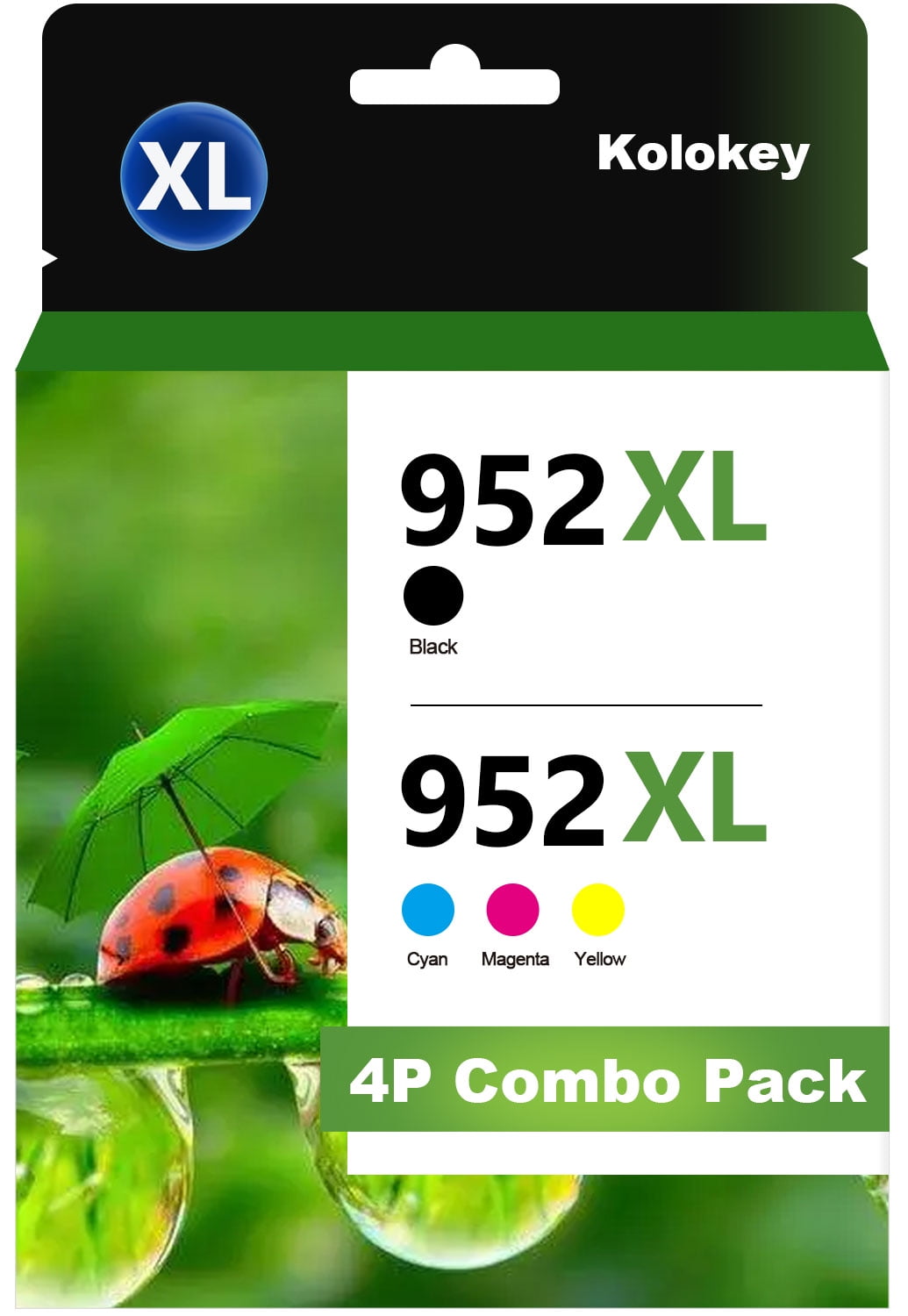 952XL Ink Cartridges Combo Pack Replacement for HP 952 XL Compatible ...