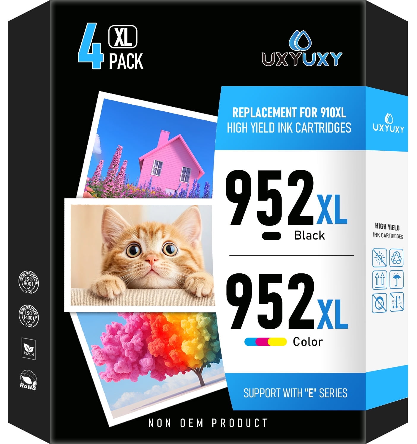 952XL Ink Cartridges Compaitble for 952 Ink Cartridges for Officejet ...