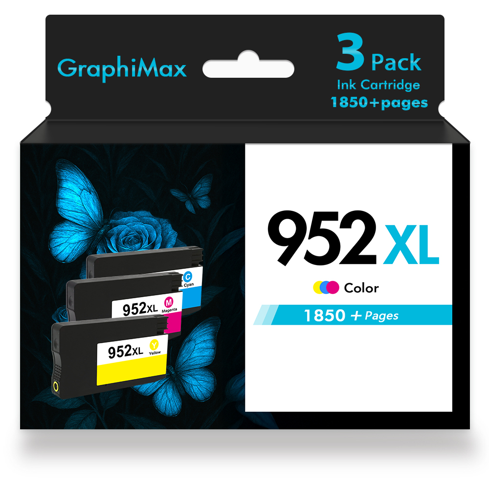 952XL Ink Cartridges Compatible for HP 952 952XL Color Ink for ...