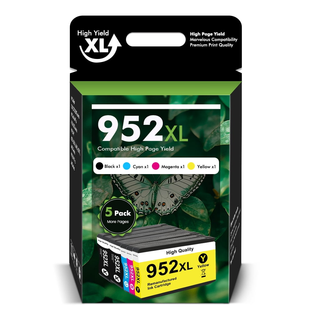 952XL Ink Cartridges Compatible for HP 952 952XL Combo Pack for ...