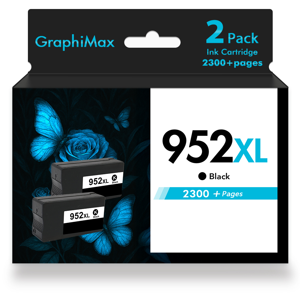 952XL Ink Cartridges Compatible for HP 952 952XL 2 Pack for OfficeJet ...