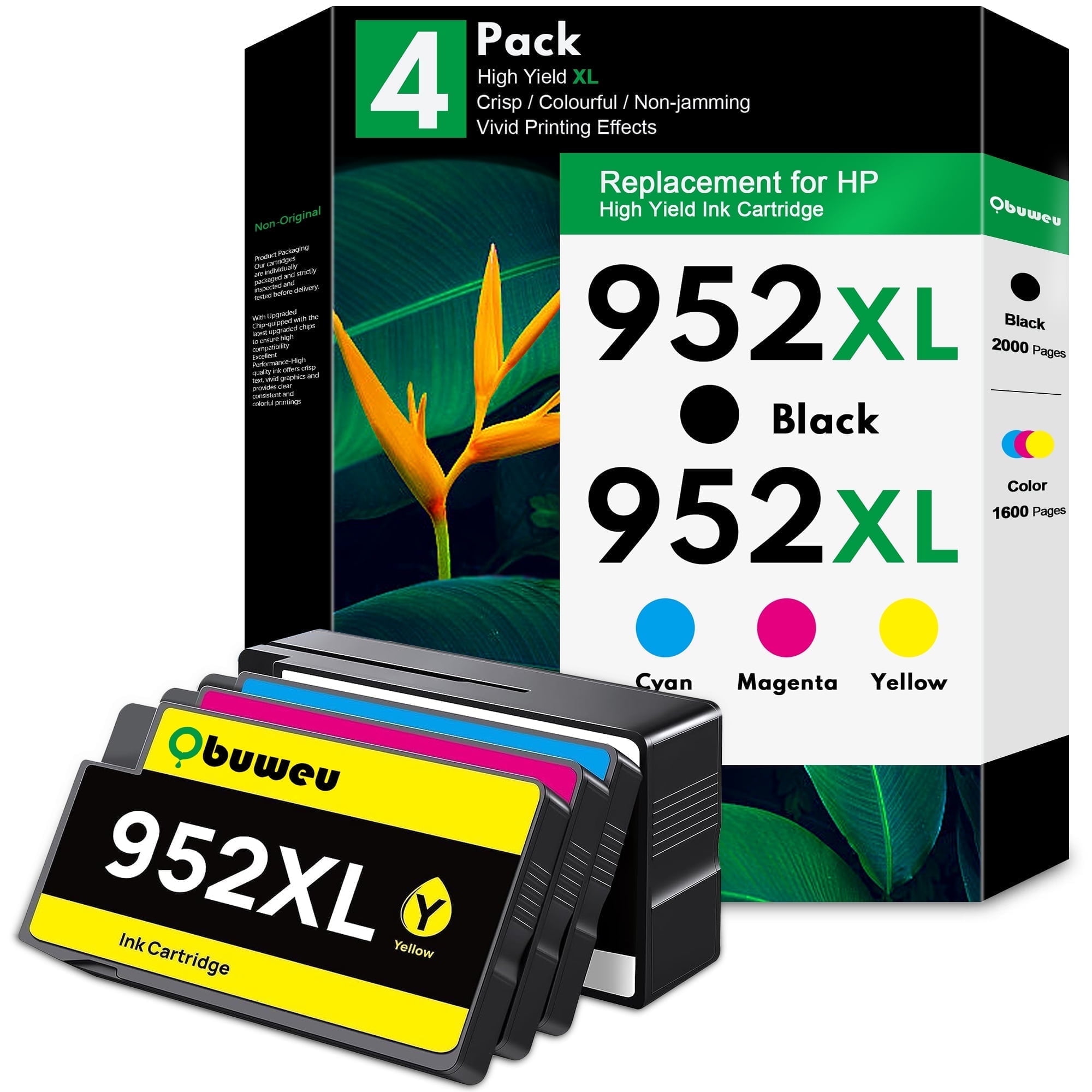952XL Ink Cartridges Compatible for HP 952XL Ink Cartridges 952 Ink for ...