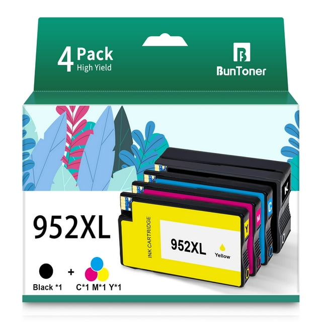 952XL Ink Cartridges for HP 952 XL 952XL Ink Catridges Combo Pack for ...