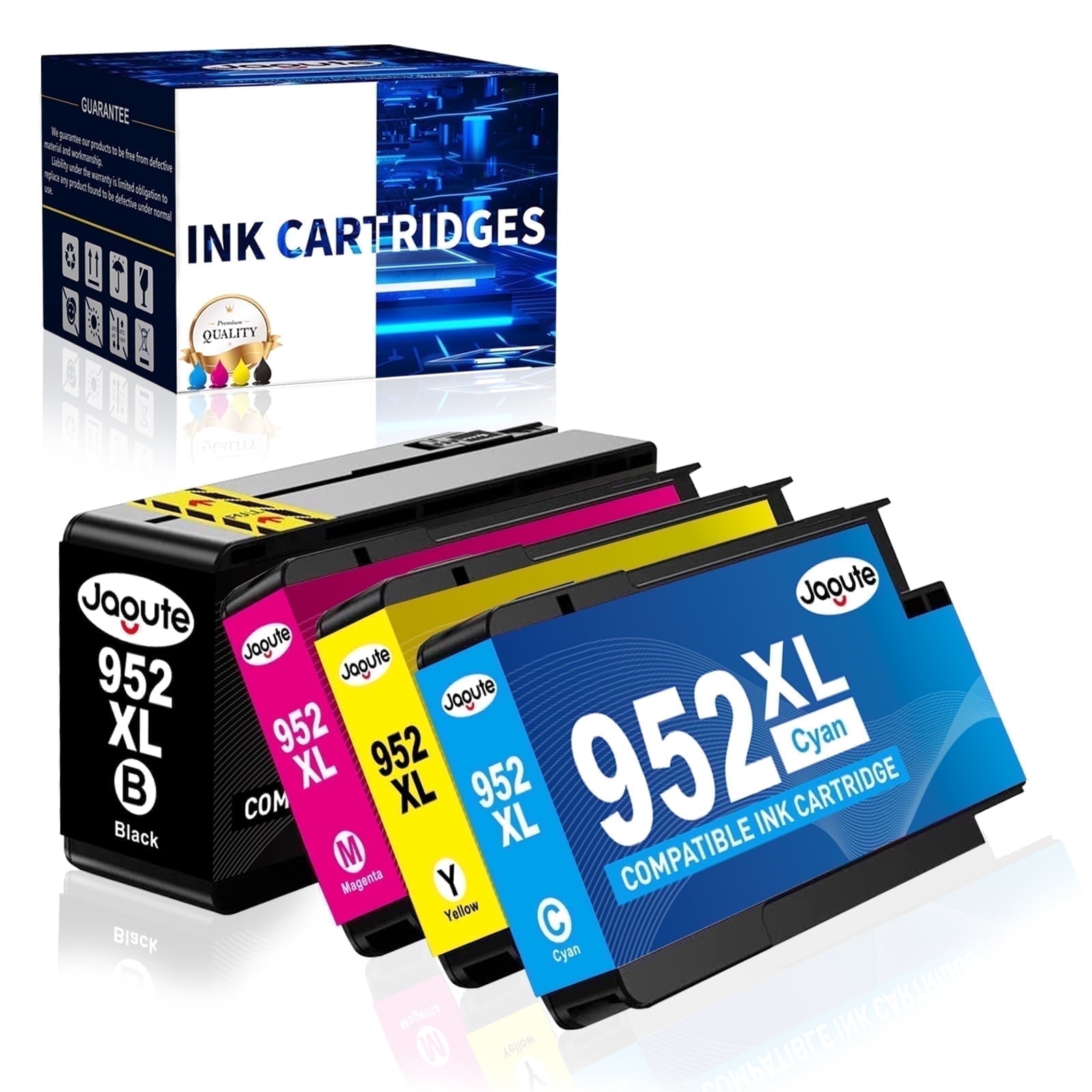 952XL Ink Cartridges Compatible for HP 952XL High Yield Ink Cartridges ...