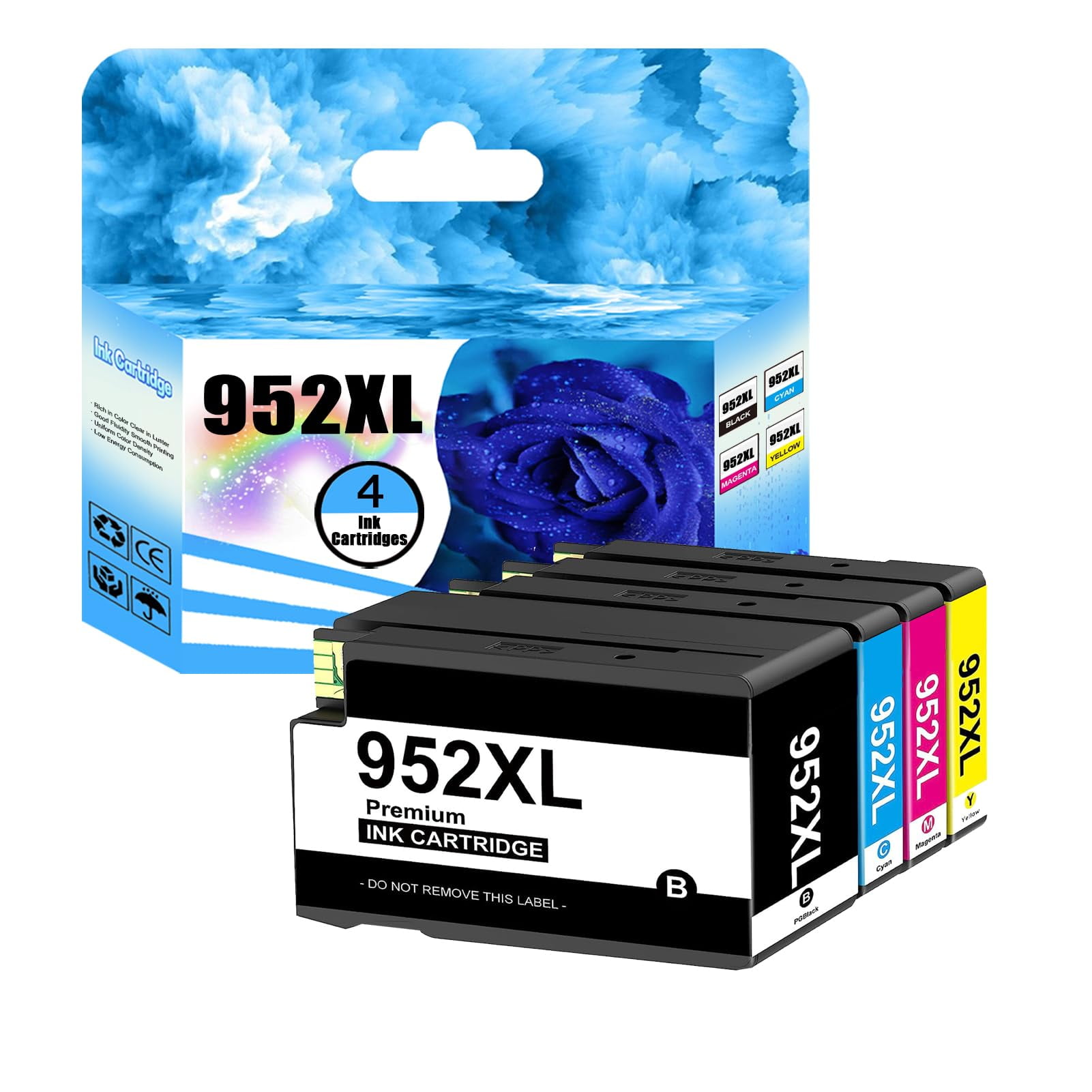 952XL Replacement Ink Cartridge Compatible for HP 952xl Ink Cartridges ...