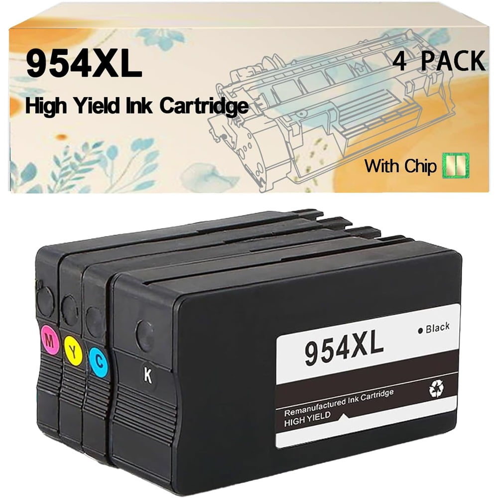 954 XL 954XL Ink Cartridge Compatible for HP OfficeJet Pro 7720 7740 ...
