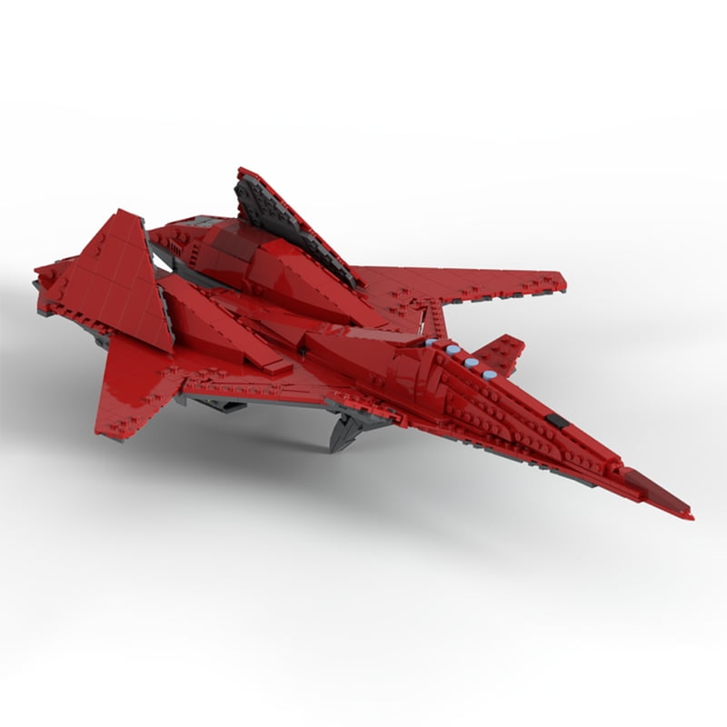 956PCS Ace Combat Series ADF-01 Falken Jet Detailed Moc diy Education ...
