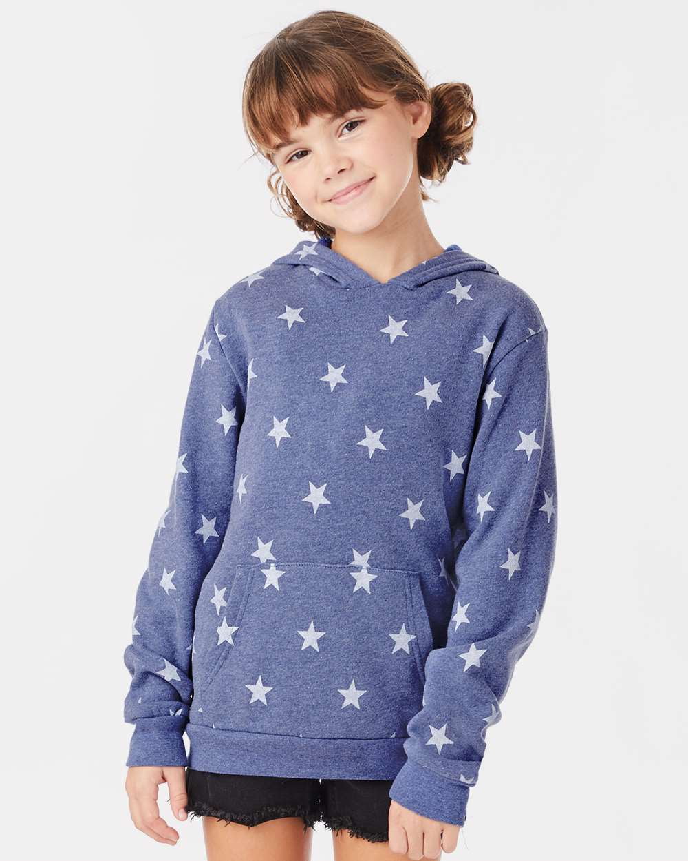 9595GB Hanes Alternative Unisex Youth Challenger Hoodie Pacific Blue ...