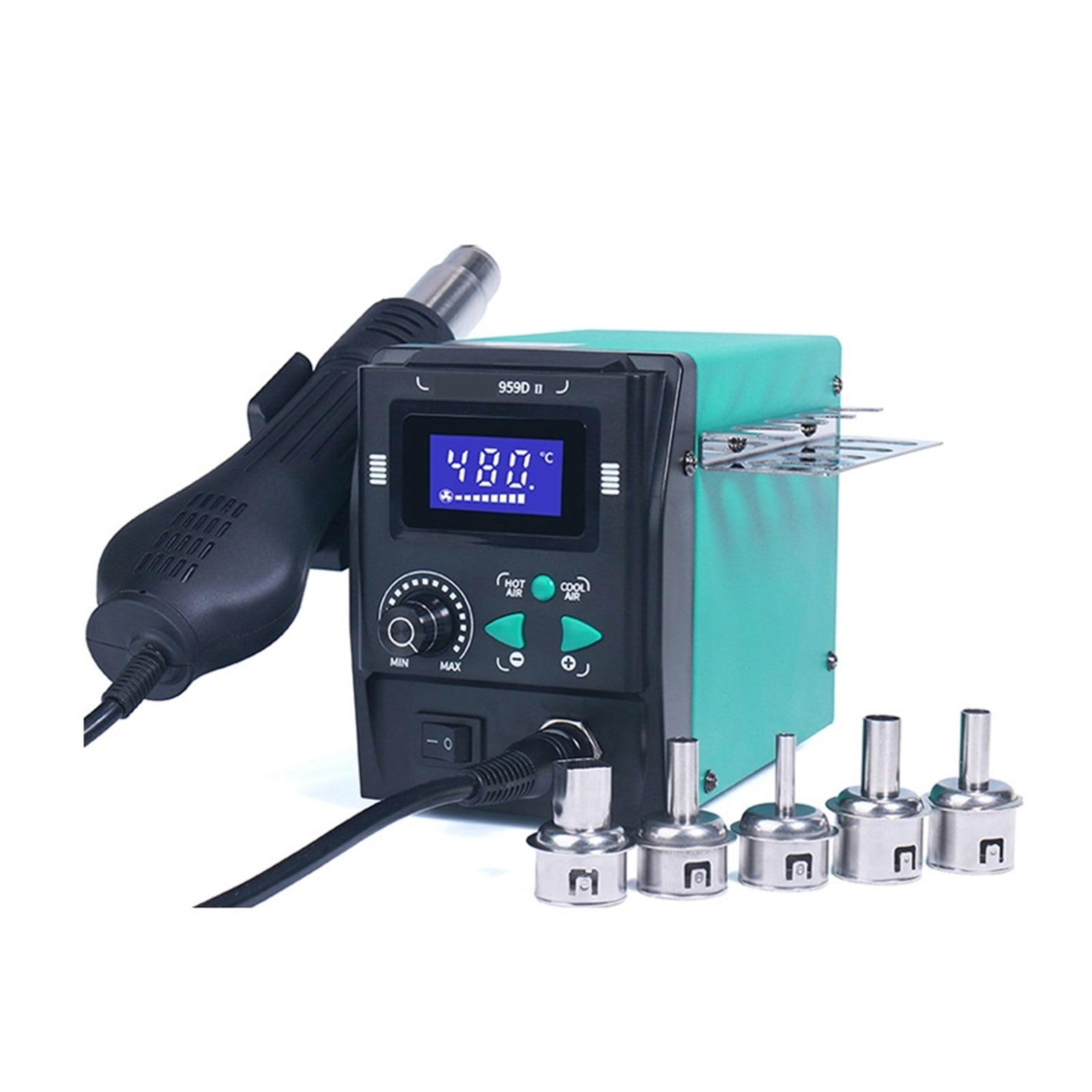 959D-II Easy -pull Nozzles Hot Air Gun Soldering Rework Station Phone ...