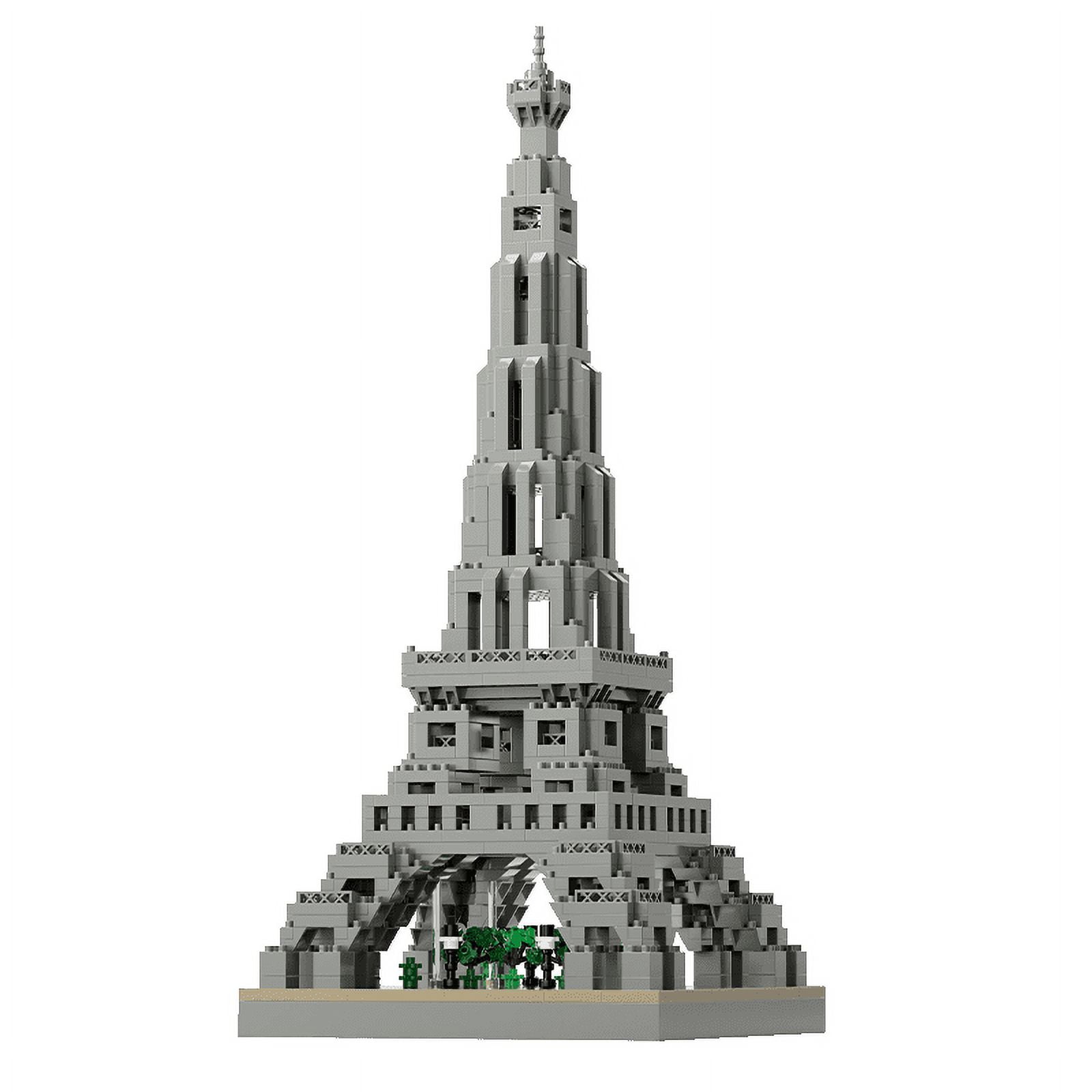 959PCS Eiffel Tower World Famous Building Miniature Diamond Building ...