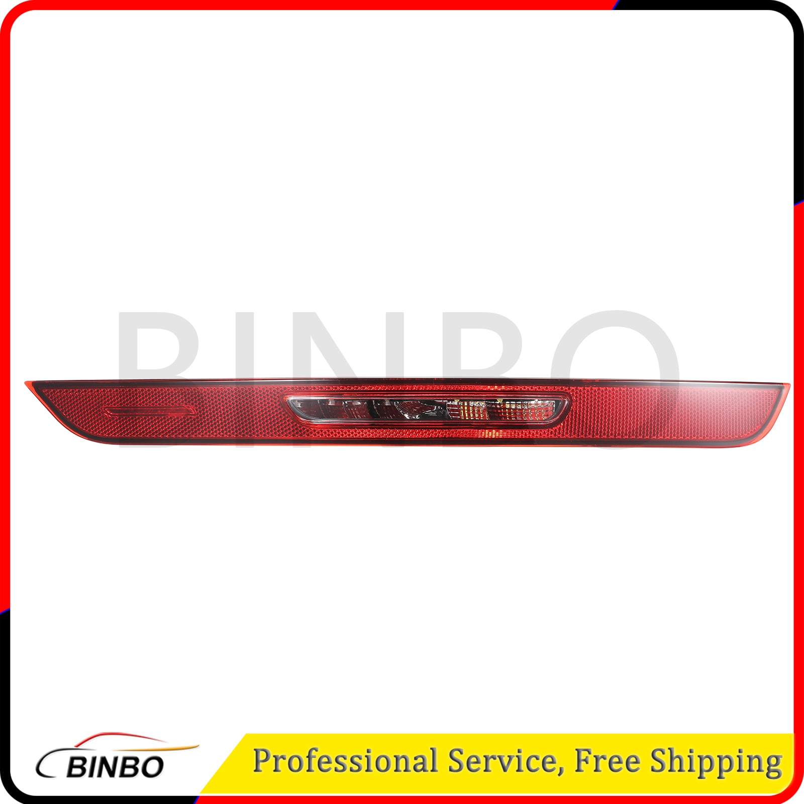 95B945725D Left Rear Bumper Reflector Light Driver Side - Walmart.com
