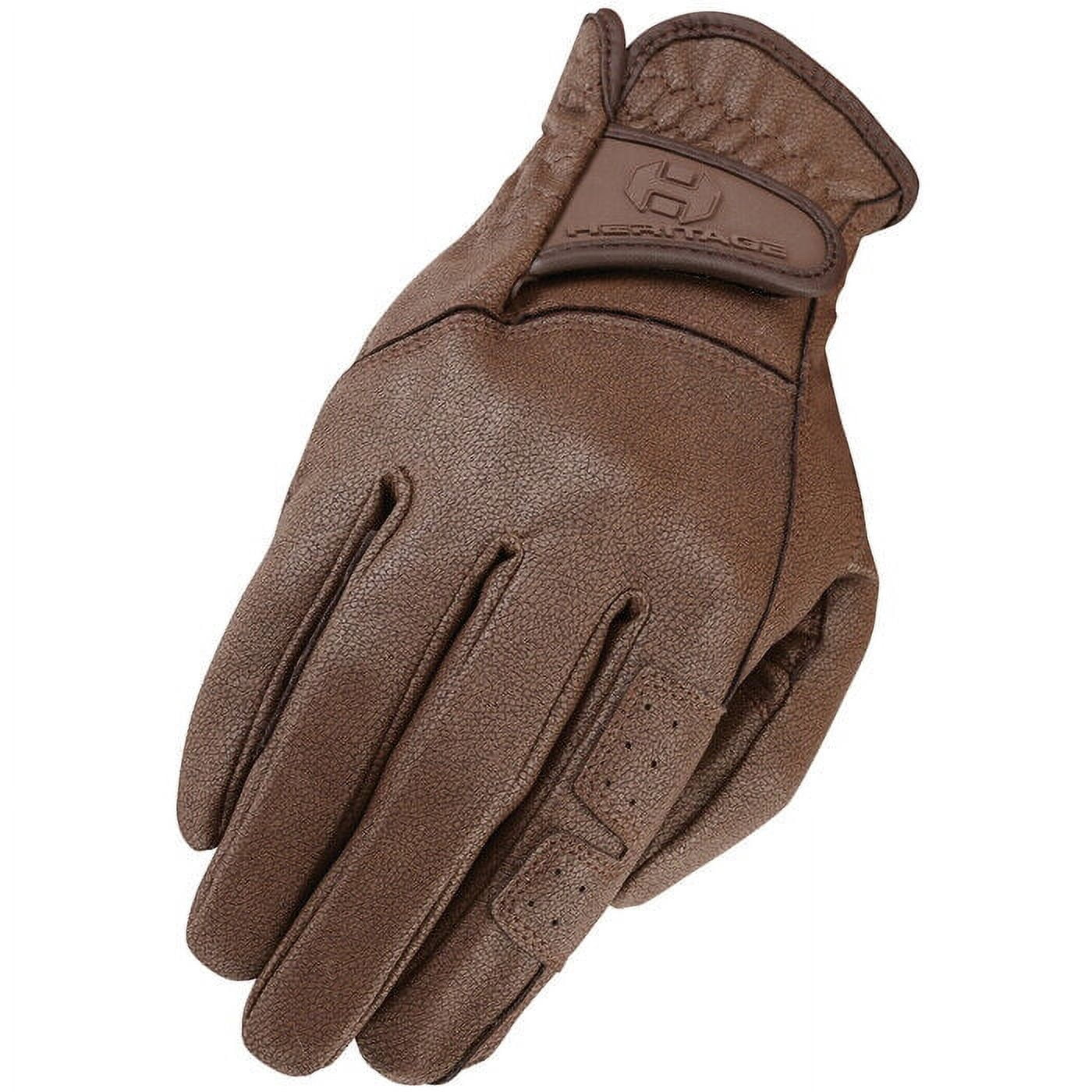 95HE 6 Size Heritage Gpx Show Leather Glove Professional Competition ...