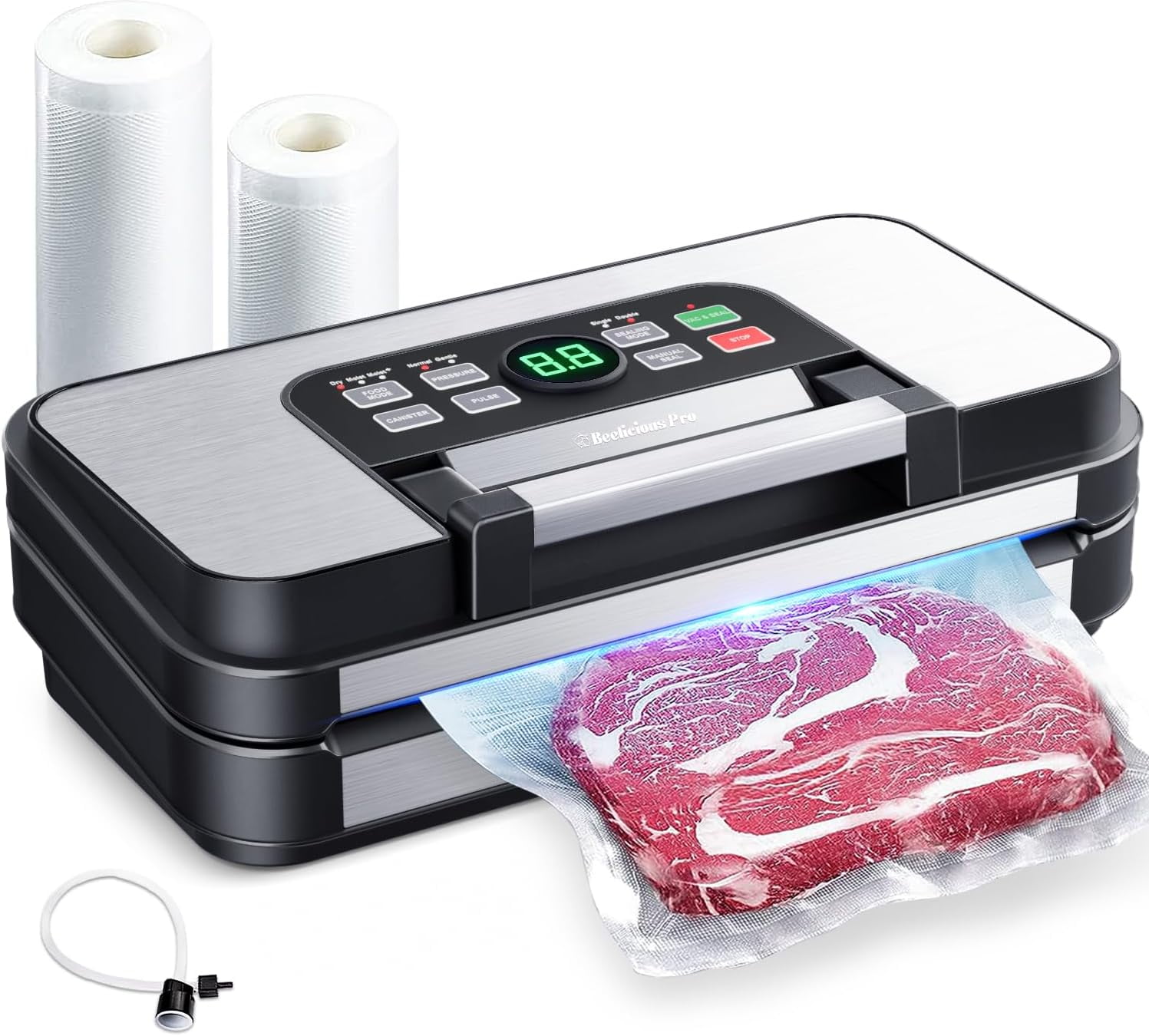 95Kpa Powerful Precision Pro Vacuum Sealer, with 10-in-1 Functions ...