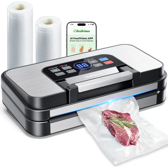 95Kpa Powerful Precision Pro Vacuum Sealer with Double Heat Seal ...
