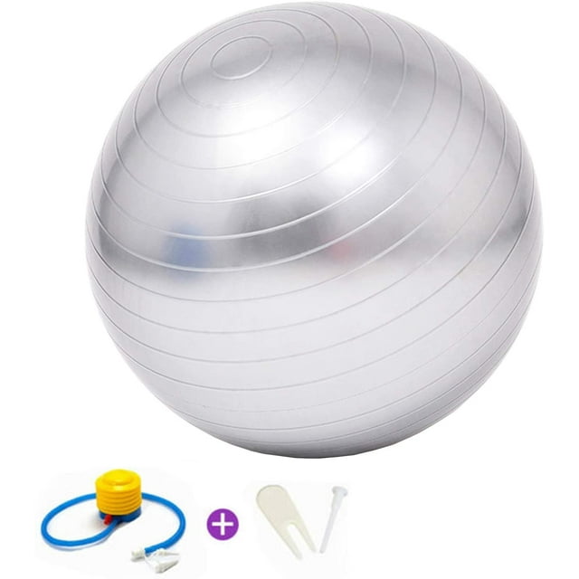 95cm Exercise Ball with Pump, Unbranded Anti-Burst Slip Resistant Yoga ...