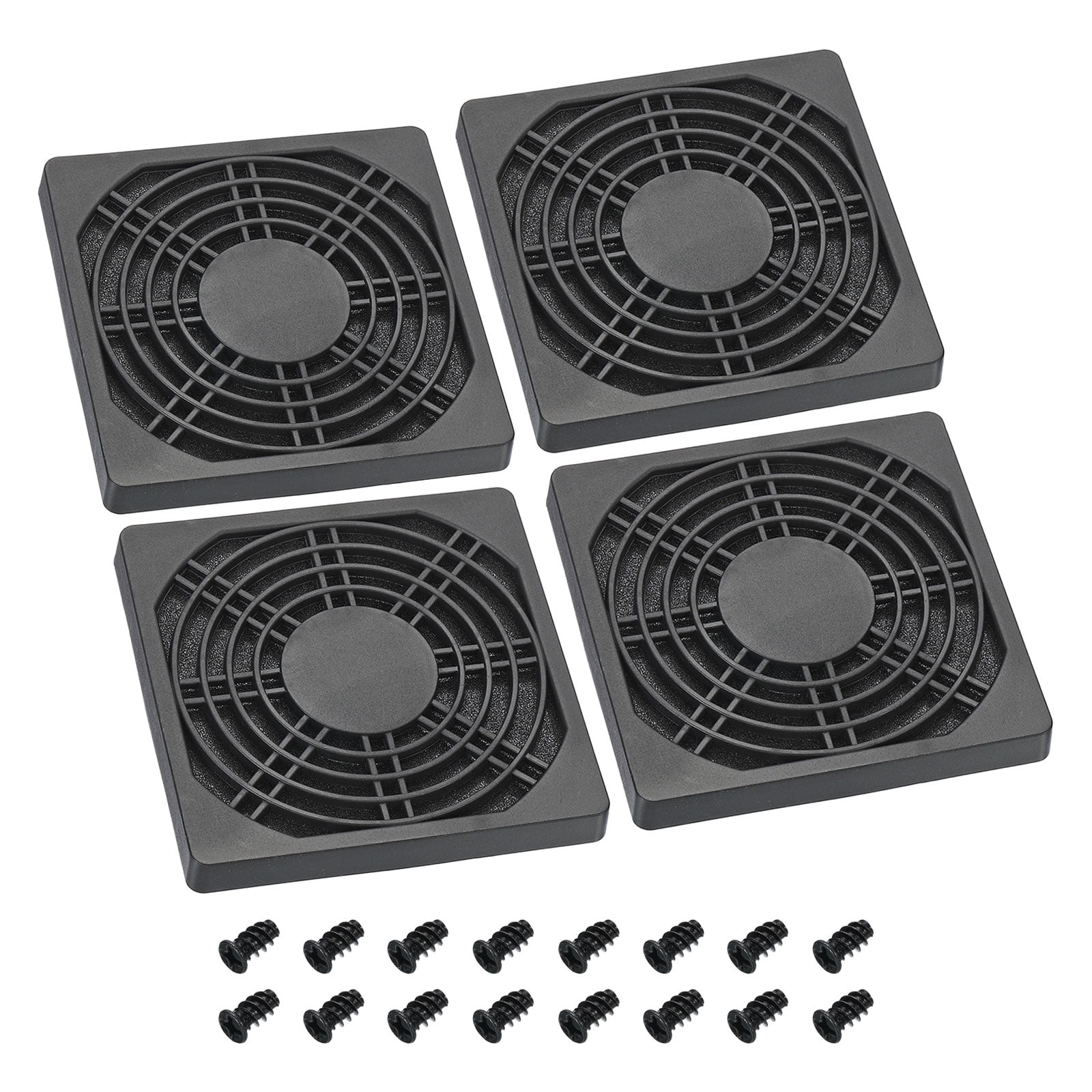 95mm Cooling Fan Filter with Screw, ABS Ventilator Grill Protector ...