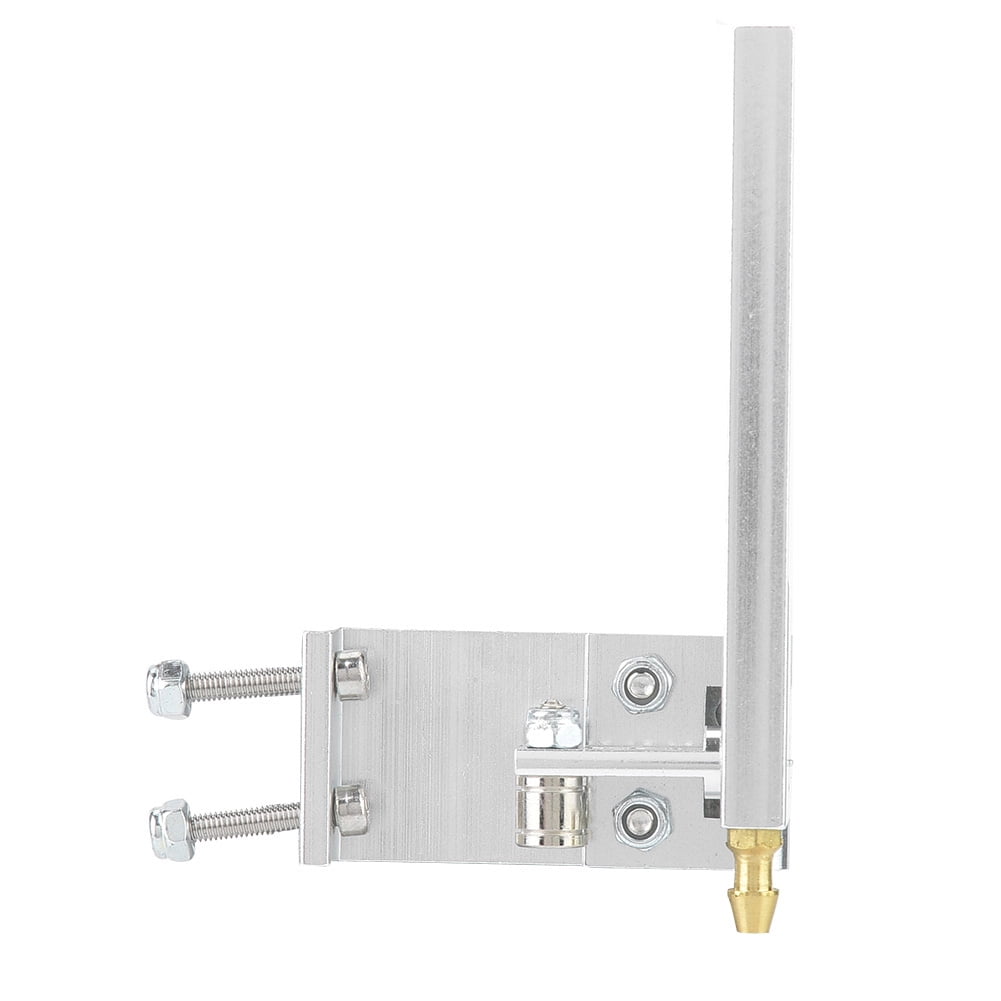 95mm Silver Aluminum Rudder with Water Pickup Inlet for RC Racing ...