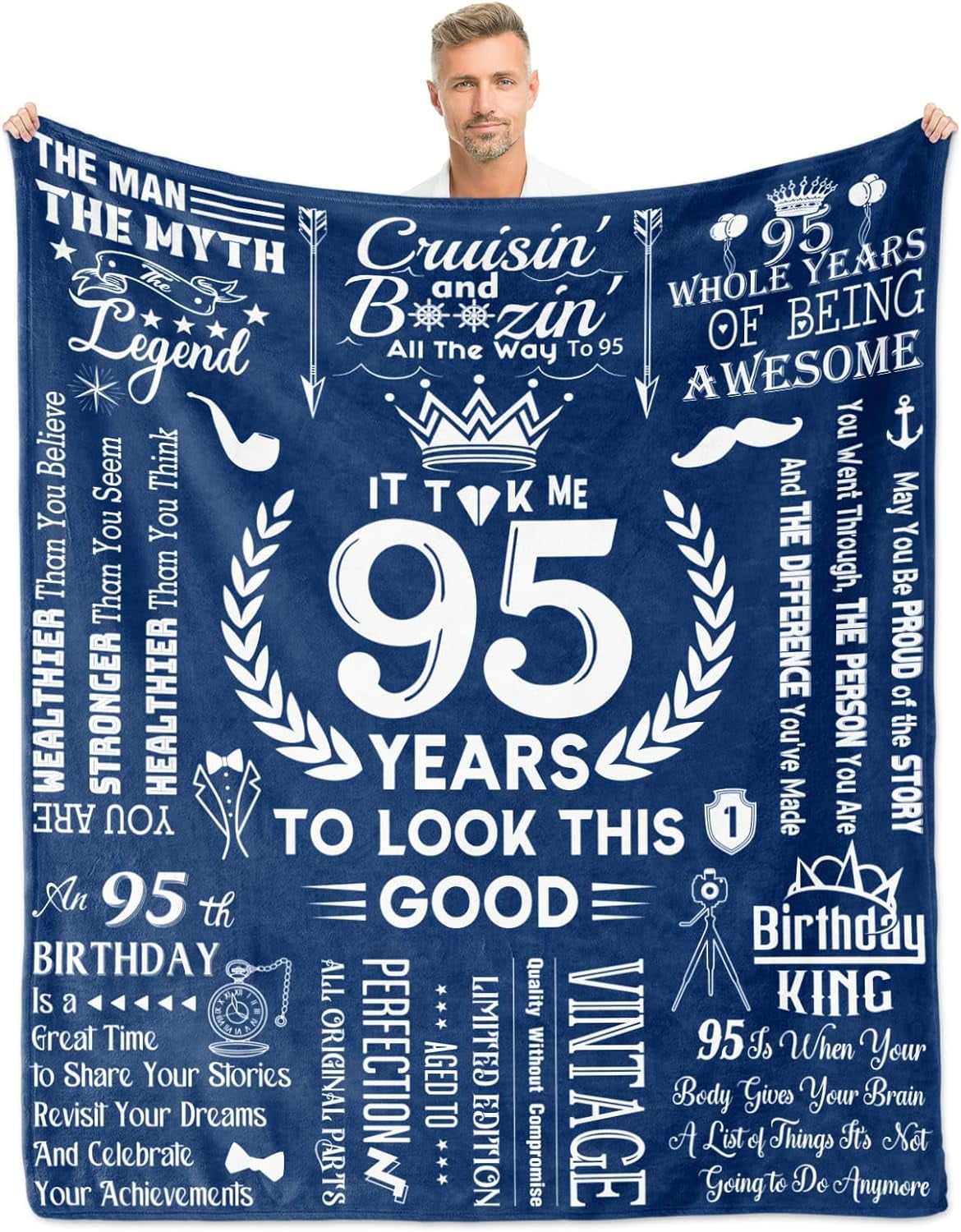 95th Birthday Gifts for Men, 95 Years Old Birthday Gifts for Men, 95th ...