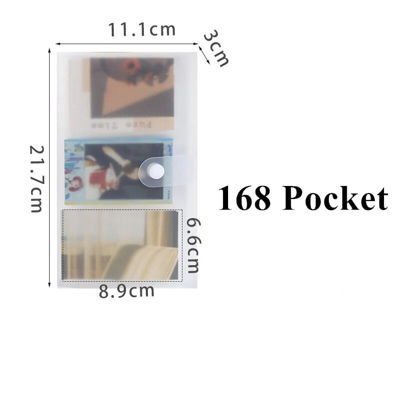 96/168/240/288 Pockets Photo Album/Mini Instant Picture Case Storage ...