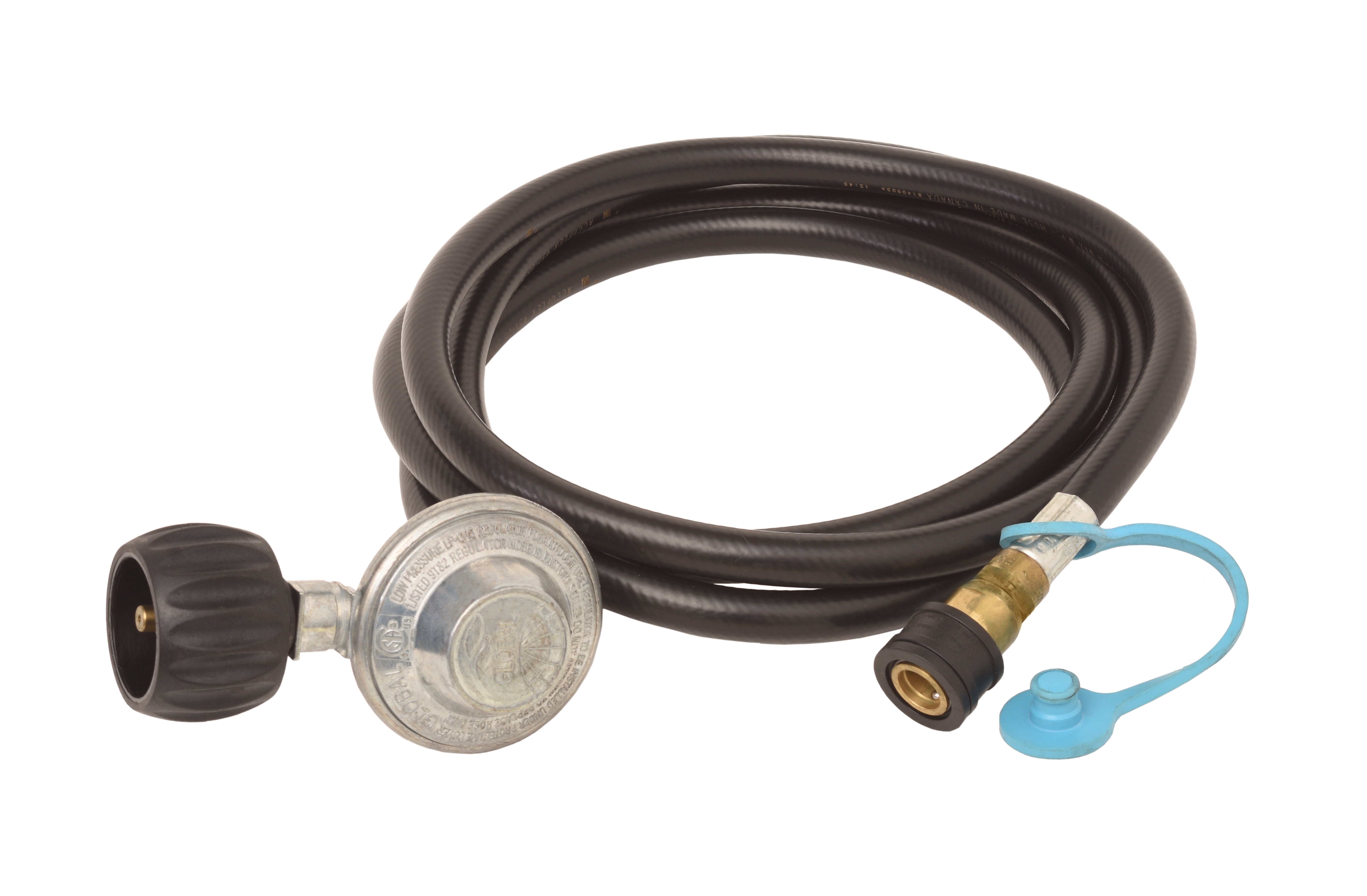 96"-90º Low Pressure Regulator Assembly with A Female Quick Disconnect ...