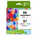 96 97 Ink Cartridges Combo Pack Compatible for 96 and 97 Ink Cartridge ...