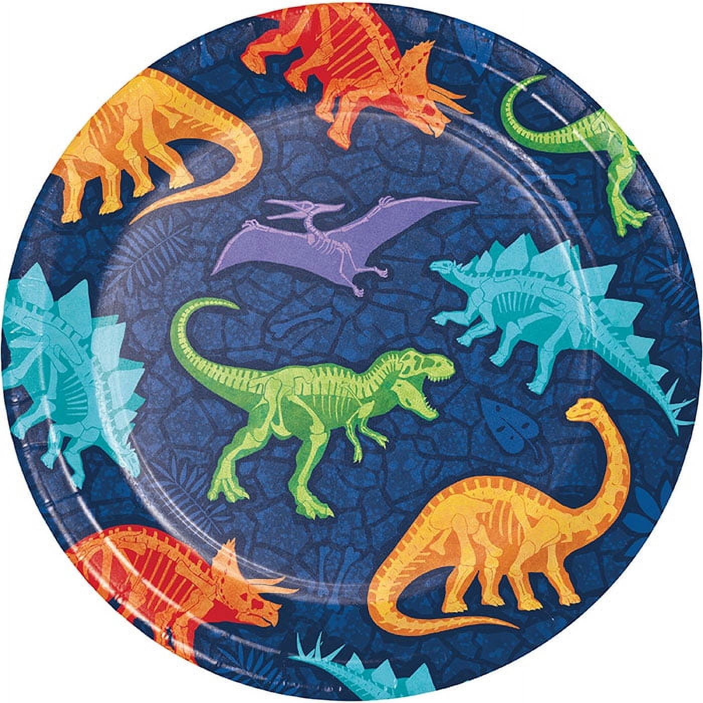 96/Case Bulk Dino Dig Dessert Plates - Walmart.com