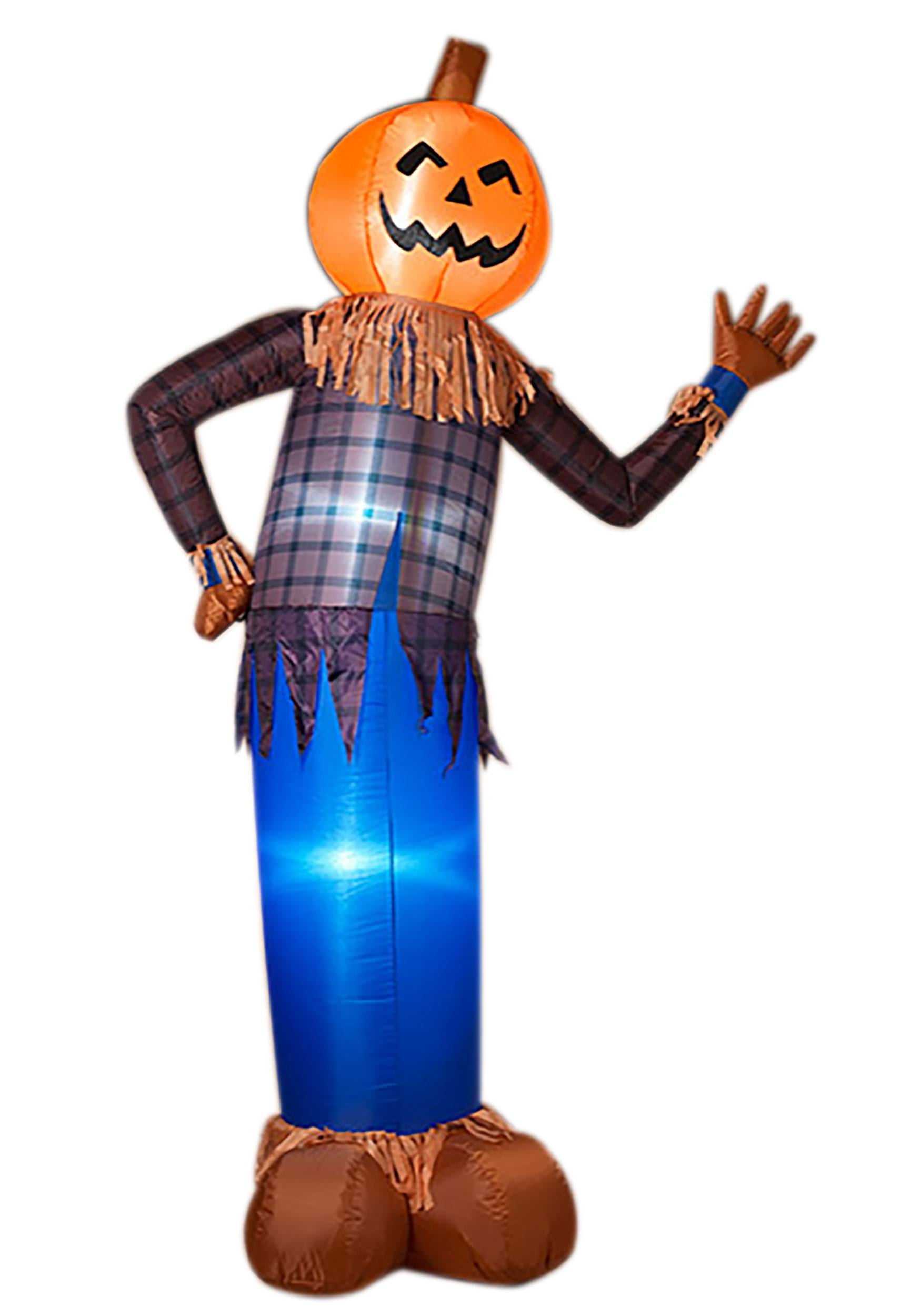 96" Electric Inflatable Halloween Scarecrow - Walmart.com