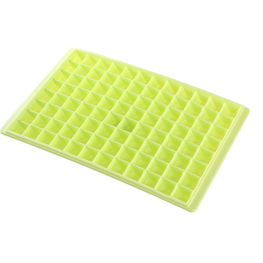 96 Grid Green Plastic Thickened 60/96 Grid Ice Cube Creative Ice Making ...
