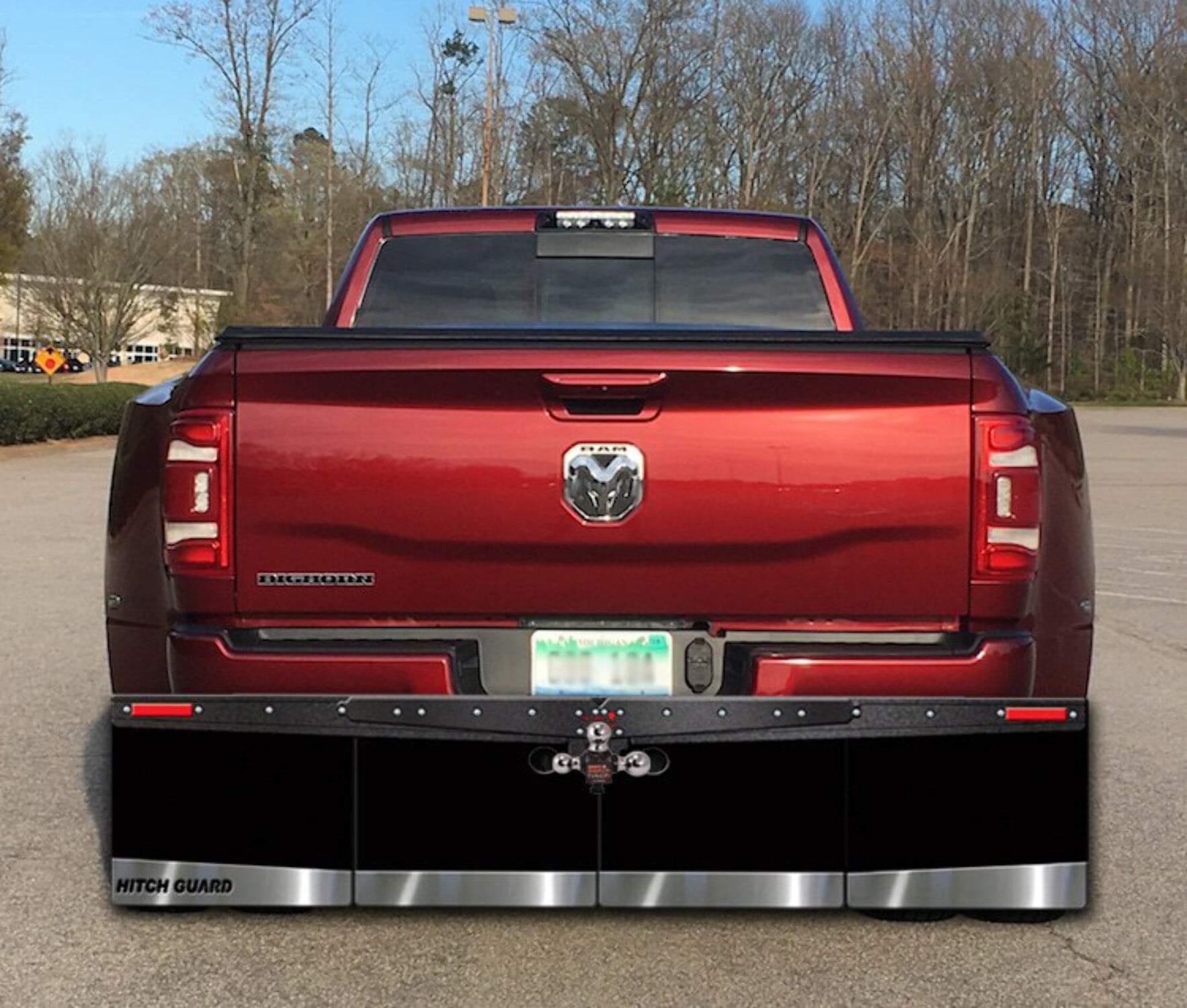 96 Hitch Mounted Mud Flaps Universal available for 2 2 1/2 Hitches Four ...