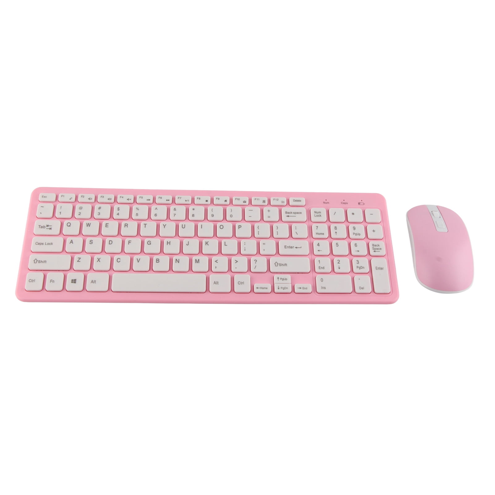 96 Key Wireless Keyboard Mouse Combo 10 Meters Transmission Fade ...