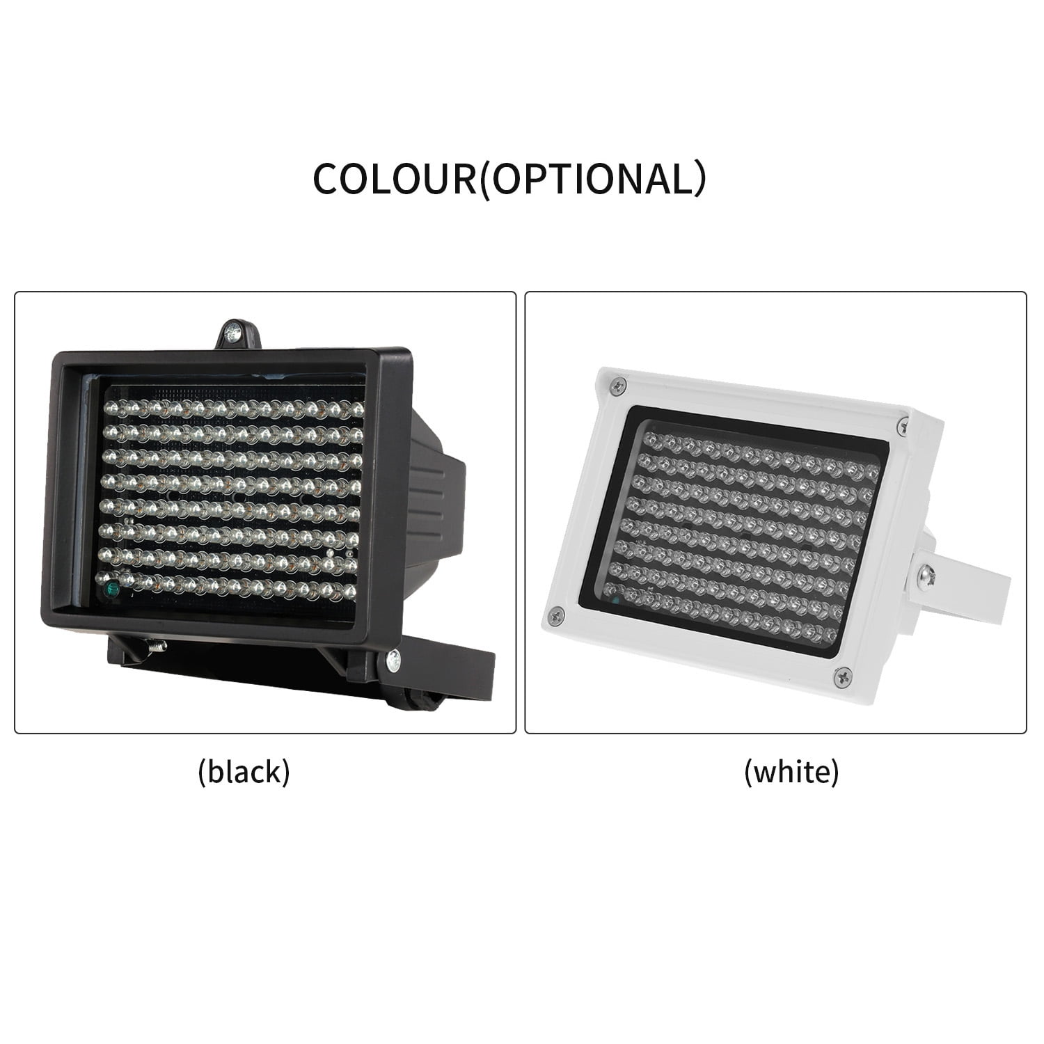 96 LEDS IR Array, Infrared Lamps Night Outdoor Waterproof, 850nm, IP65 ...