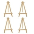 96 Pack Mini Wood Display Easel Wood Easels Set for Paintings Craft ...