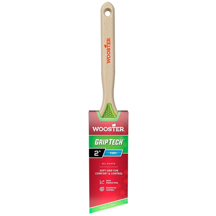 96-Pack of 2” Wooster 5401 GripTech Angle Paint Brush, Sash Handle - Walmart.com