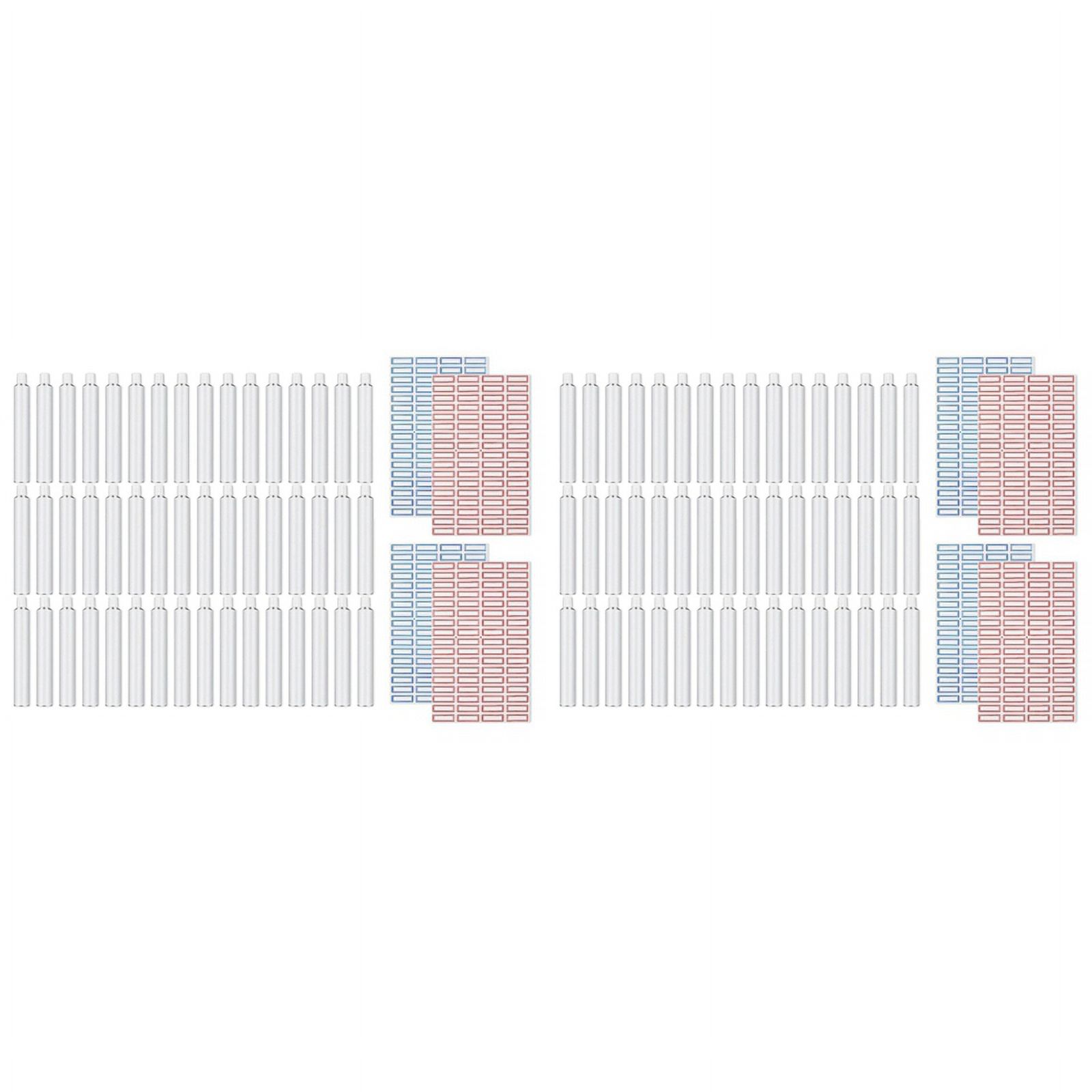 96 Pcs Empty Aluminum Paint Tubes 20Ml Paint Tubes for Making Paint and ...