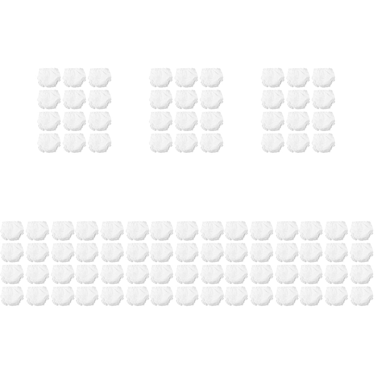 96 Pcs Newborn Diapers Underwear Reborn Dolls Panties Miniature ...