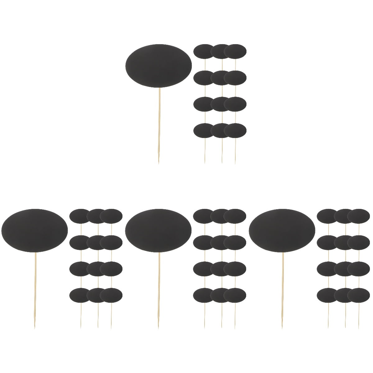 96 Pcs Price Tag Label Insert Toothpick Flags Signs Buffet Food Tags ...