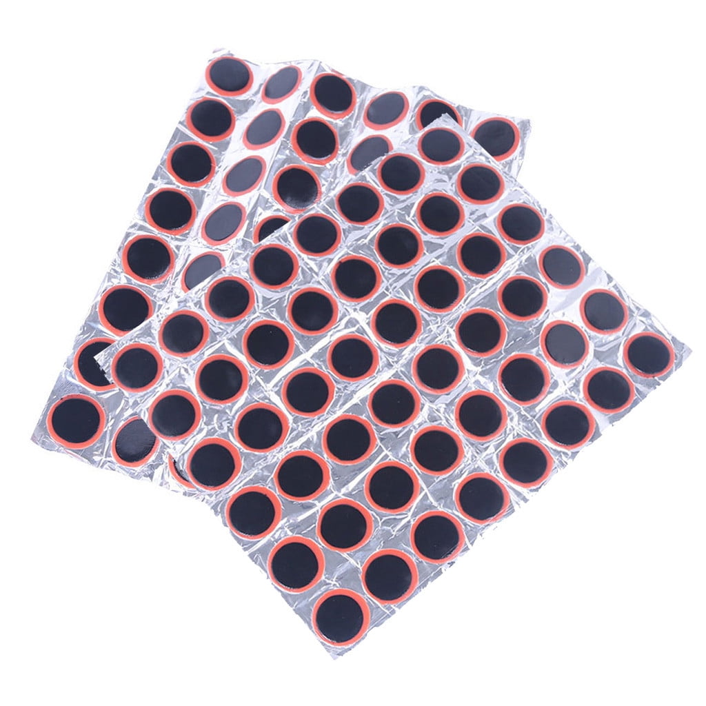 96 Pcs Tube Patch Kits, Bike Tire Patch Kit, Lightweight Bike Tire ...