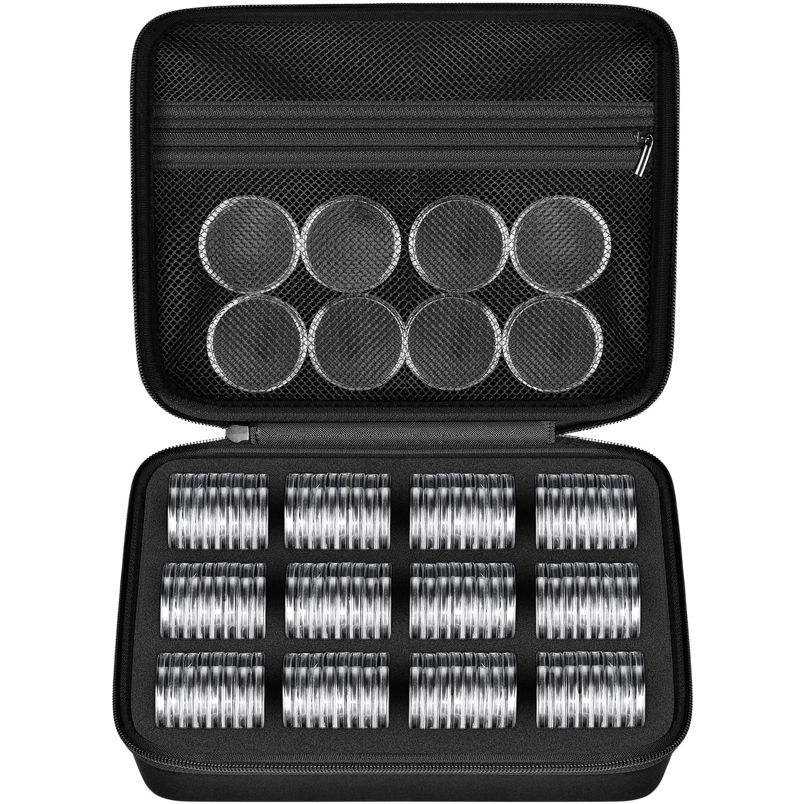 Walmart: 96pc 46mm Coin Capsules Collector Case with Foam Gasket ...