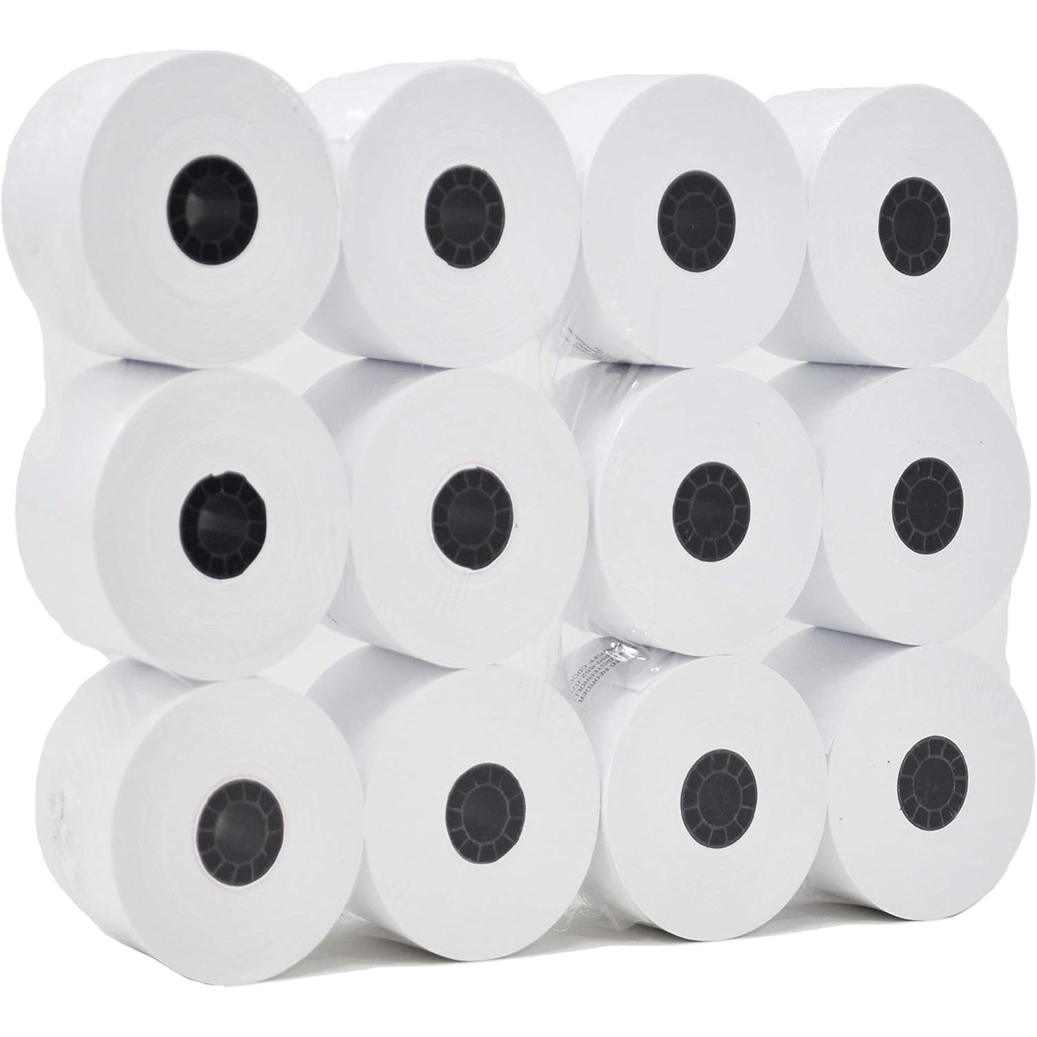 (96 Rolls) Adding Machine/Calculator Roll, 2-1/4" x 150 ft, White - Top ...